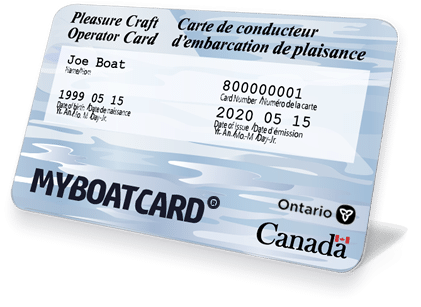 Temporary Boating License Ontario | MyBoatCard.com®